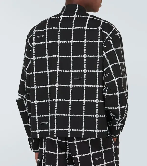 Undercover Printed Wool-blend Overshirt