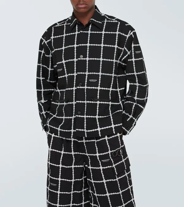 Undercover Printed Wool-blend Overshirt