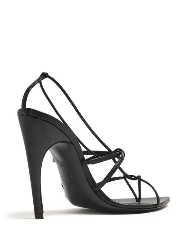 NENSI DOJAKA Pointed-toe Leather Sandals