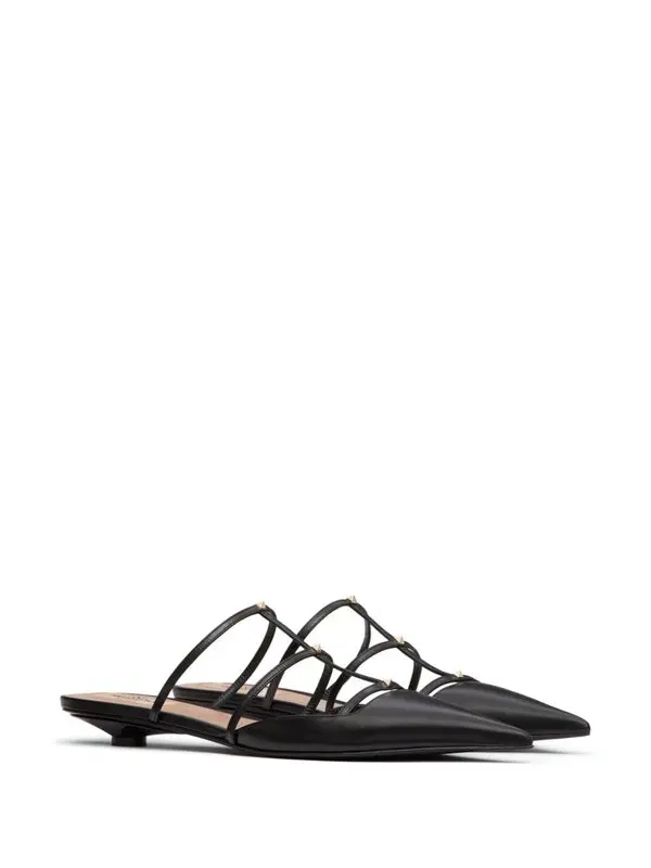 Valentino Garavani 20mm Rockstud Wispy Mules