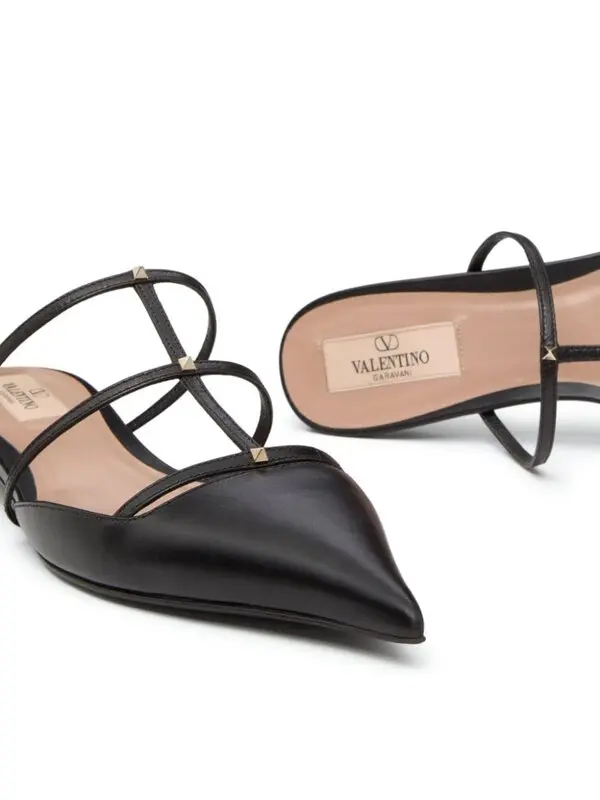 Valentino Garavani 20mm Rockstud Wispy Mules