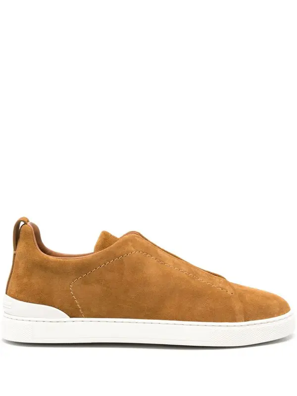 Zegna Triple Stitch™ Sneakers - Brown
