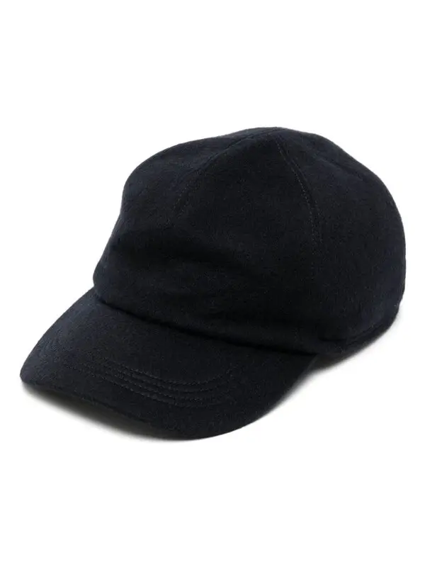 N.peal Cashmere Baseball Cap - Blue