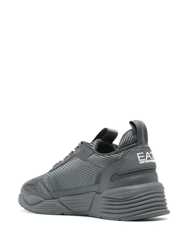 EA7 Logo-print Panelled Sneakers