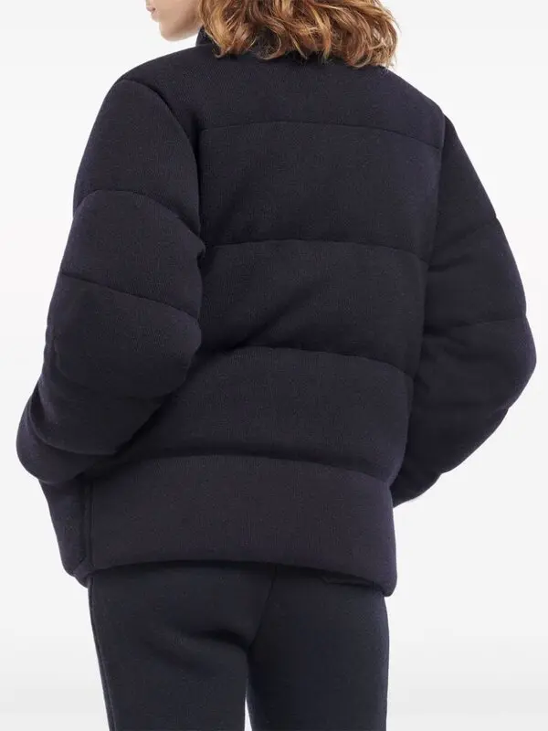 BARRIE Cashmere Puffer Jacket - Black