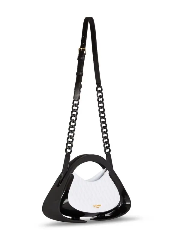 Balmain Medium Jolie Madame Shoulder Bag - Black