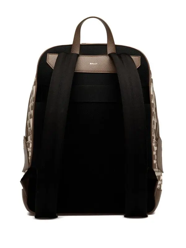 Bally Graphic-print Faux-leather Backpack