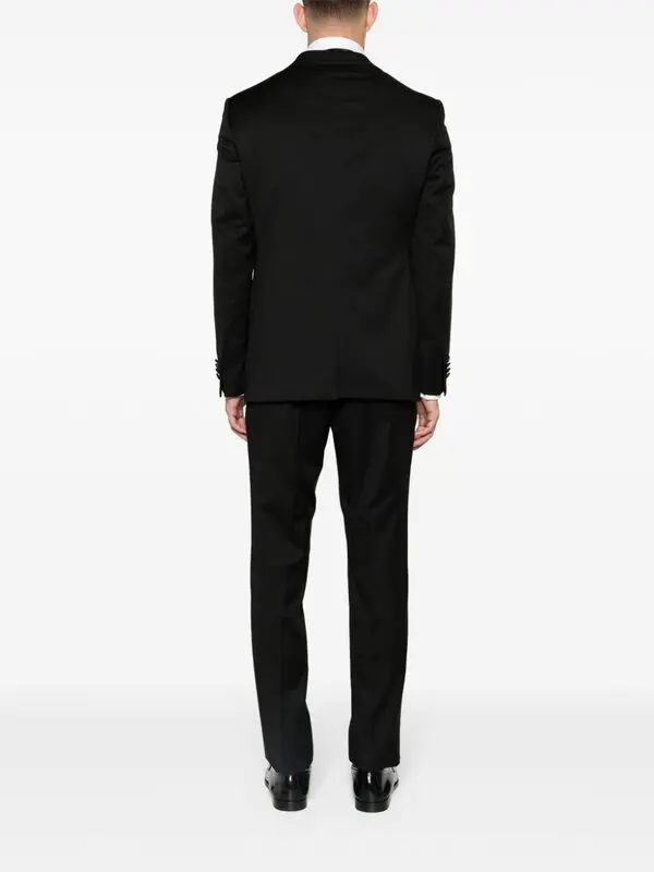 LUIGI BIANCHI MANTOVA Single-breasted Three-piece Suit