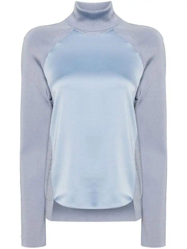 Simkhai Mateo Panelled Turtleneck Top