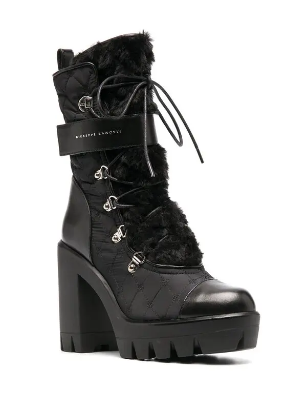 GIUSEPPE ZANOTTI Lace-up Platform Boots