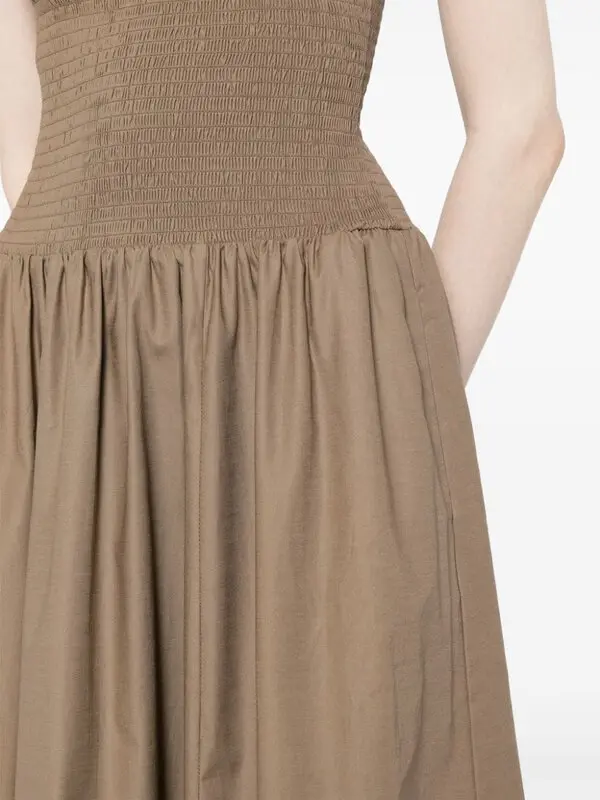 Reformation Sariah Midi Dress - Brown | Editorialist