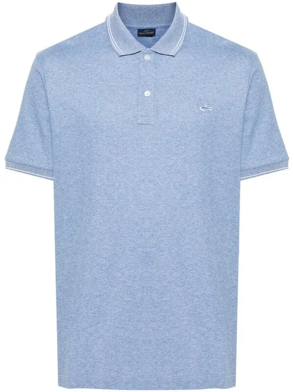 Paul & Shark Short-sleeve Cotton Polo Shirt