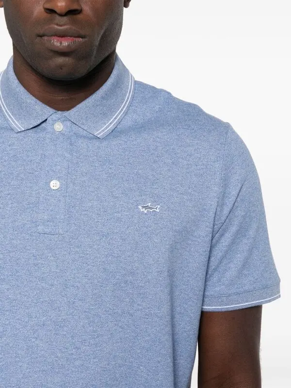 Paul & Shark Short-sleeve Cotton Polo Shirt