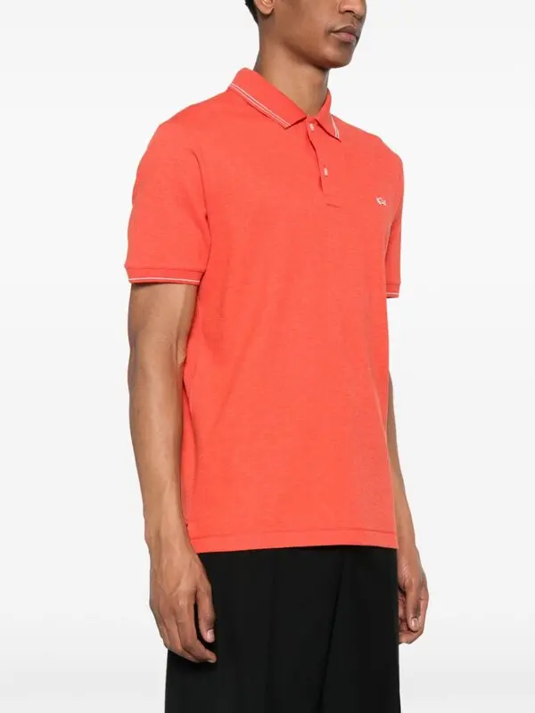 Paul & Shark Logo-patch Cotton Polo Shirt