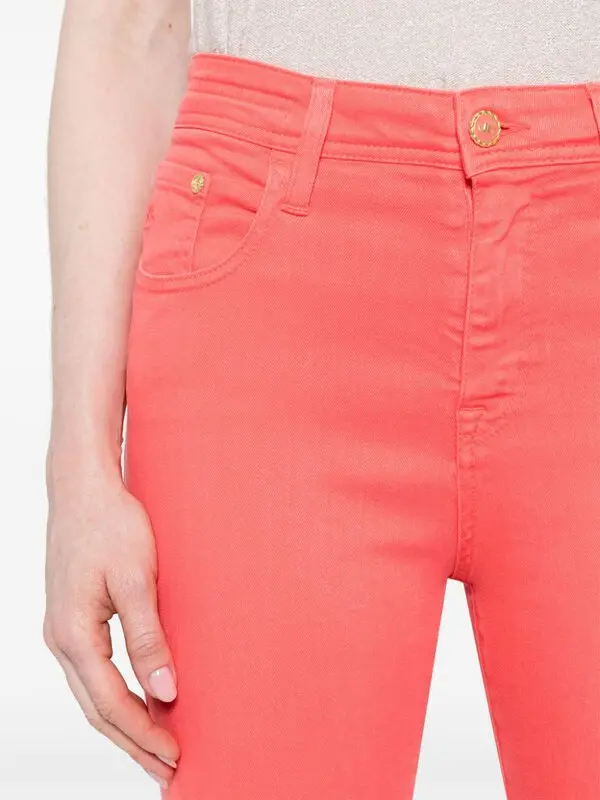 Jacob Cohen Kate High-rise Straight-leg Jeans - Pink