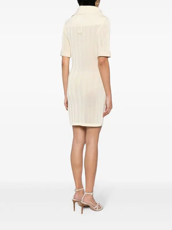Jacquemus La Mini Robe Manta Dress - Yellow