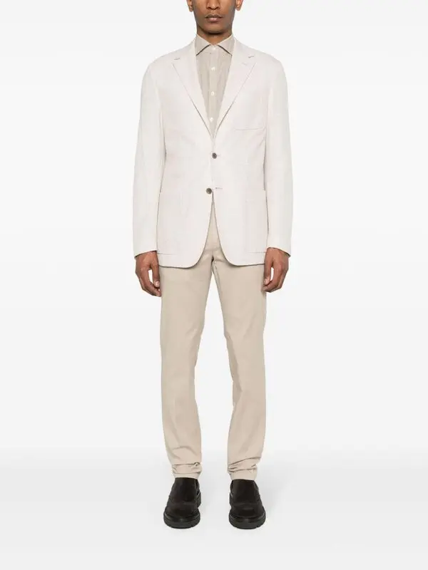Canali Mélange-effect Blazer
