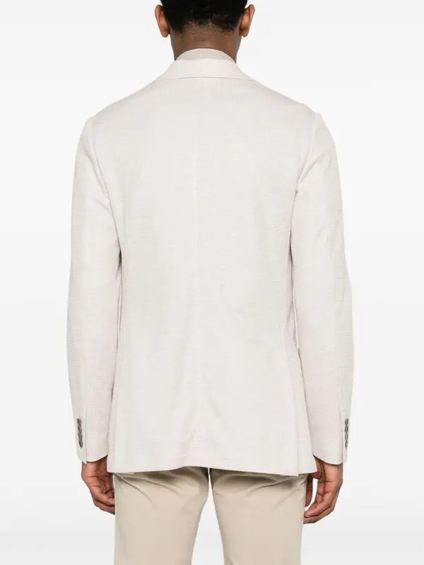 Canali Mélange-effect Blazer