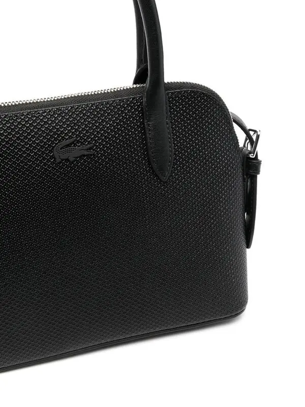 Lacoste Chantaco Piqué Leather Mini Tote Bag