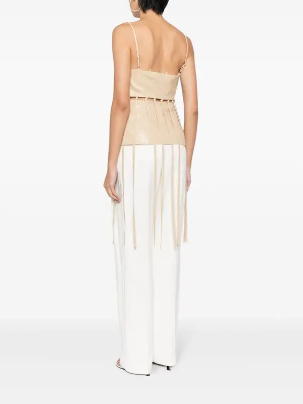 Nanushka Citta Faux-leather Top