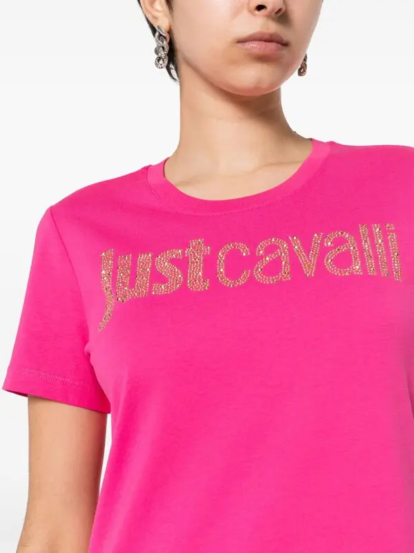 Just Cavalli Logo-embellished Shirt Dress