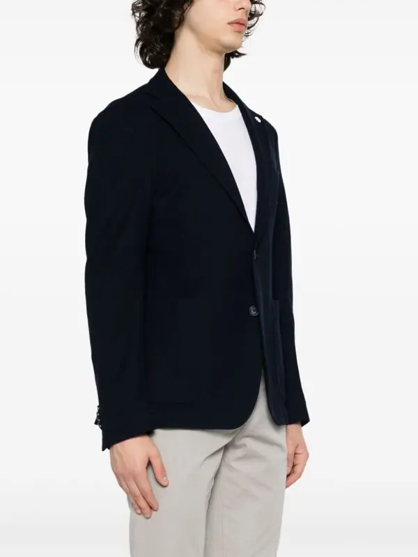 MANUEL RITZ Honeycomb Single-breasted Blazer