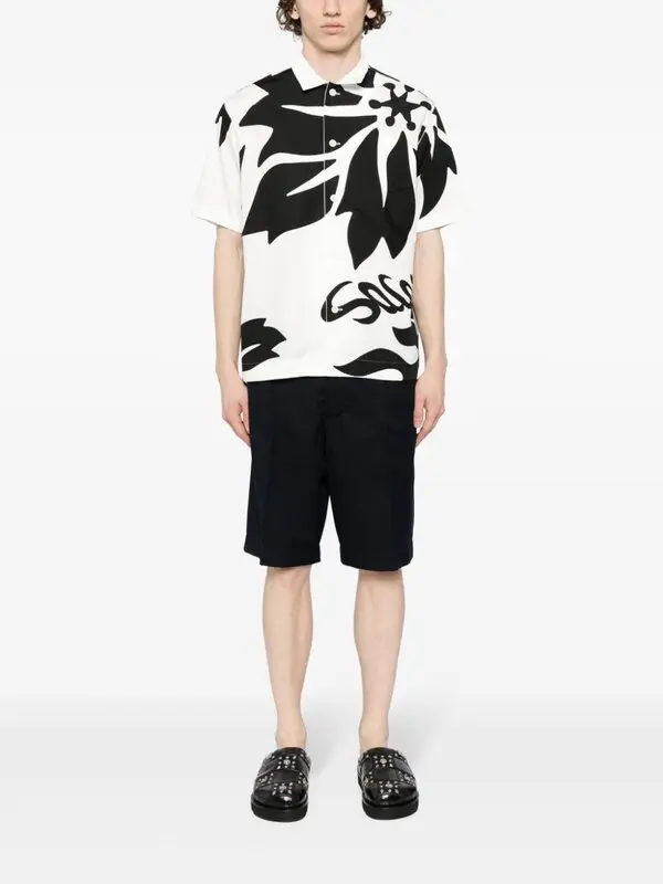 Sacai Floral-print Shirt