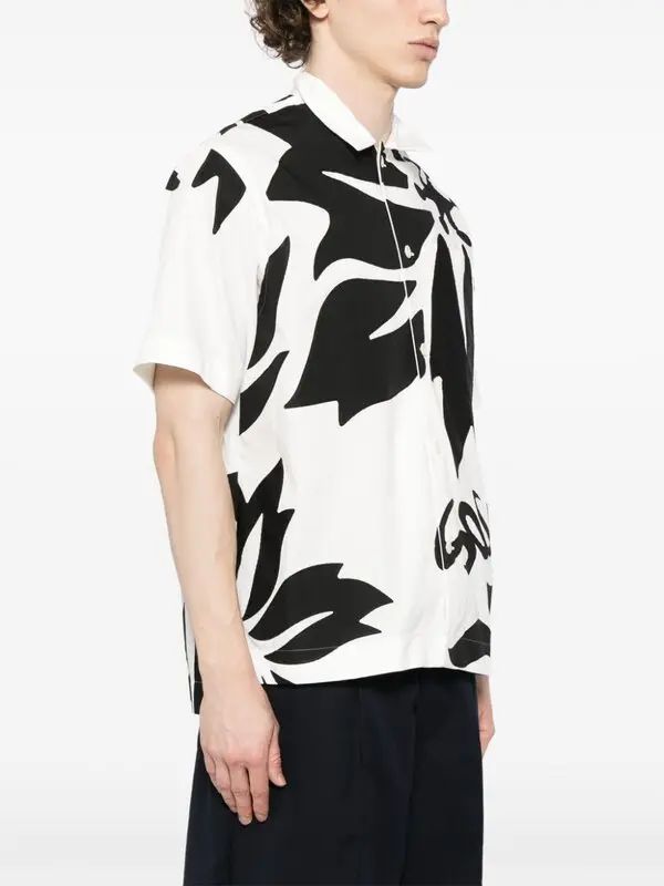 Sacai Floral-print Shirt