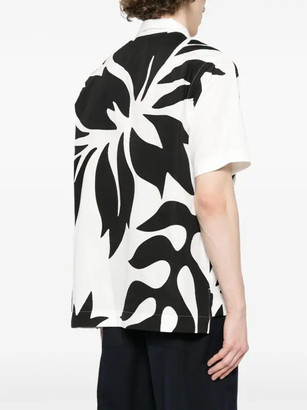 Sacai Floral-print Shirt