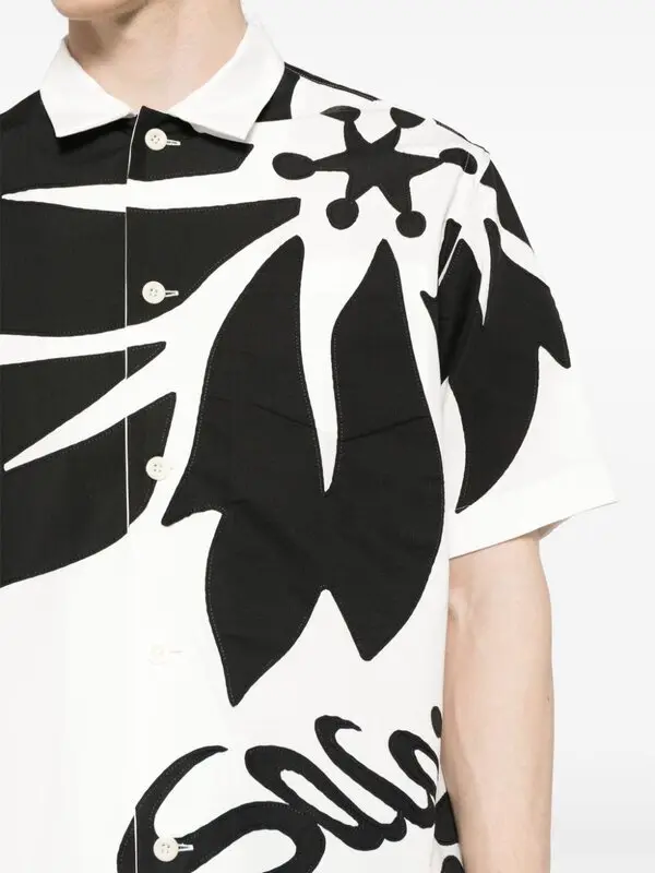Sacai Floral-print Shirt