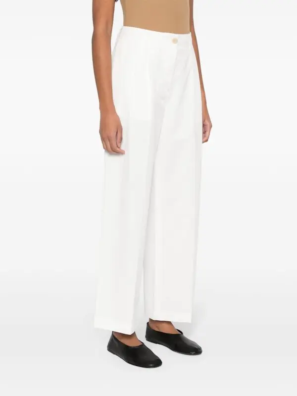 TOTEME Relaxed Chino Trousers - White
