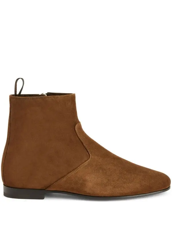 GIUSEPPE ZANOTTI Ron Ankle Boots - Brown