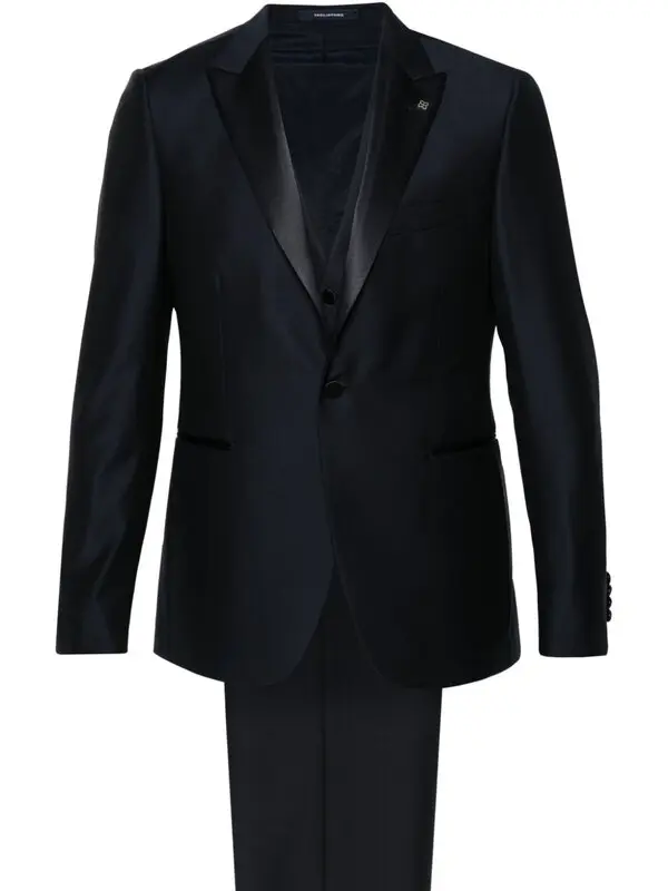 Tagliatore Single-breasted Virgin Wool Suit