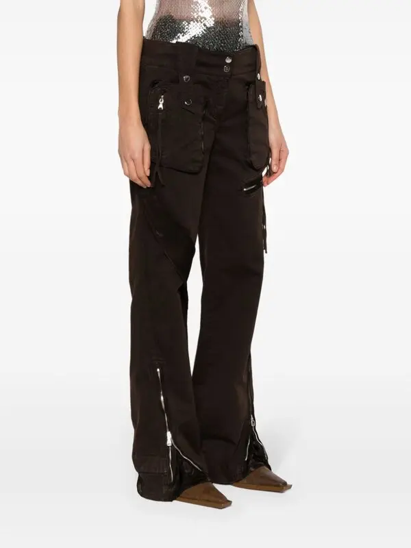Blumarine Twill Cotton Trousers