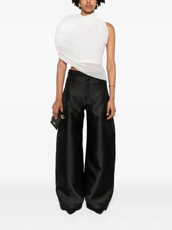 Jacquemus Le Haut Pablo Chiffon Blouse
