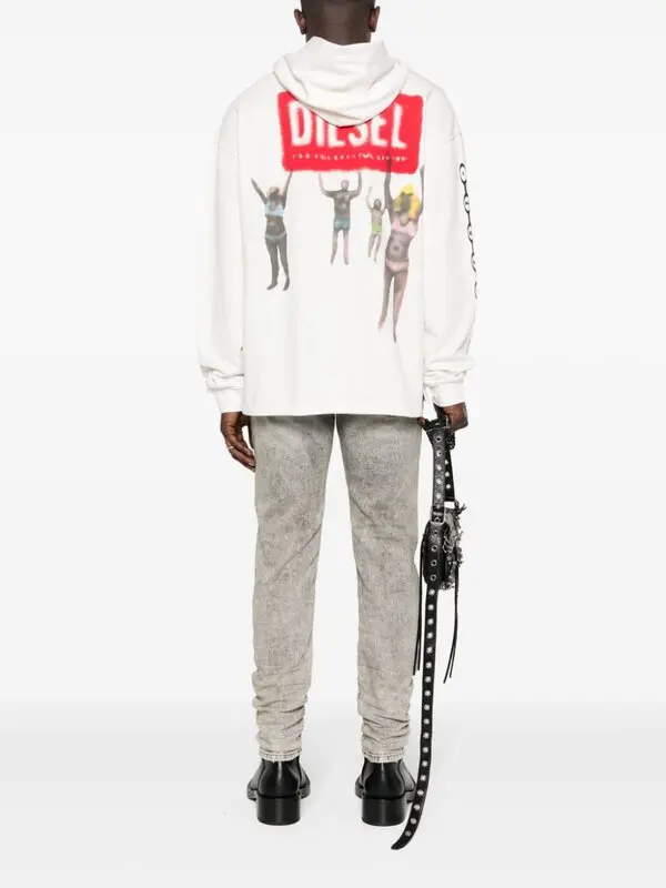 DIESEL® S-baxt-hood Cotton Hoodie