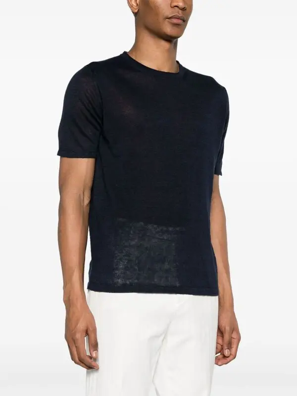 NUUR Short-sleeve Linen Jumper