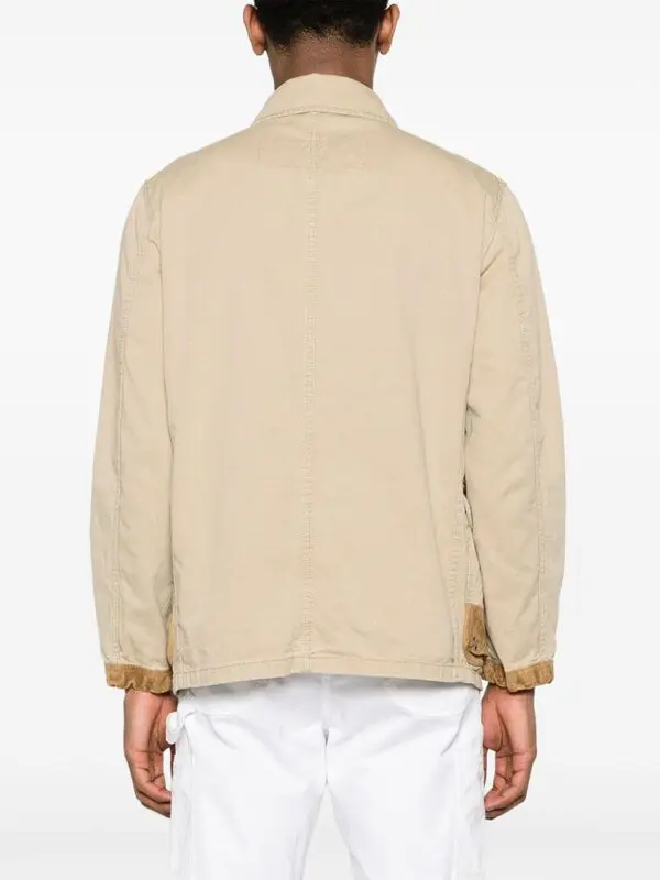 FAY 4 Ganci Cotton Jacket - Neutrals