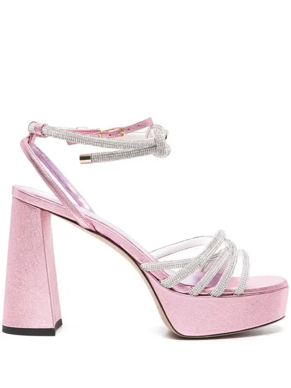PATOU X Bettina Vermillon Babsy Sandals