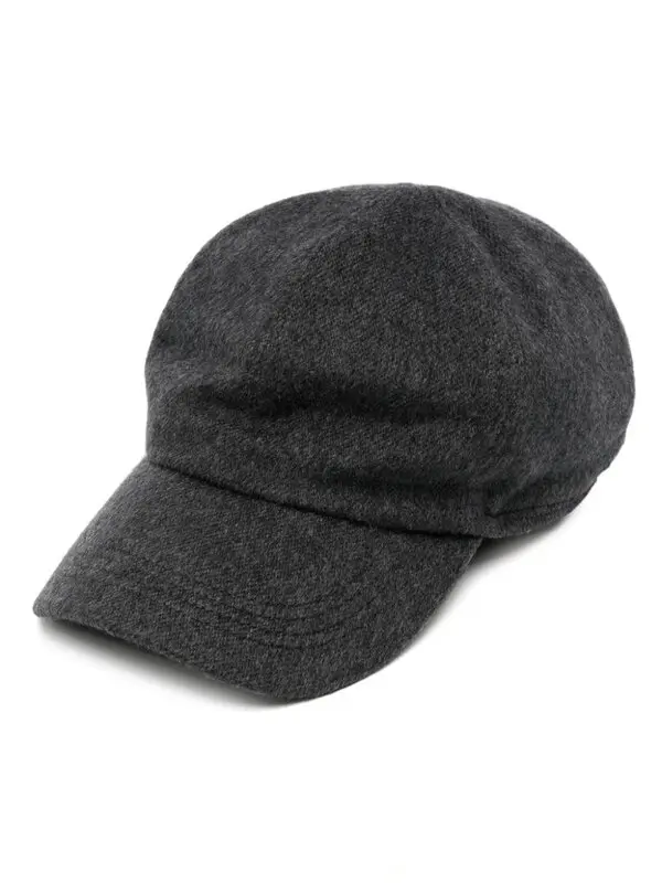 N.peal Cashmere Baseball Cap - Grey