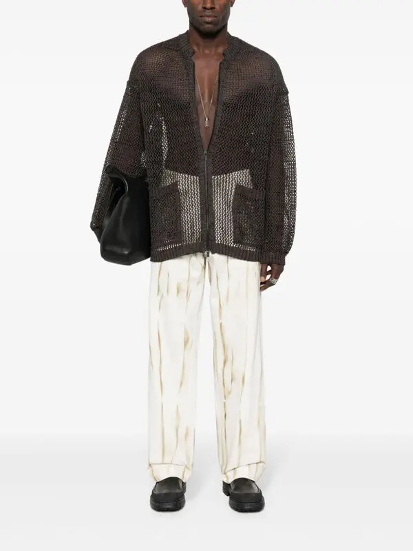 Emporio Armani Abstract-print Jeans