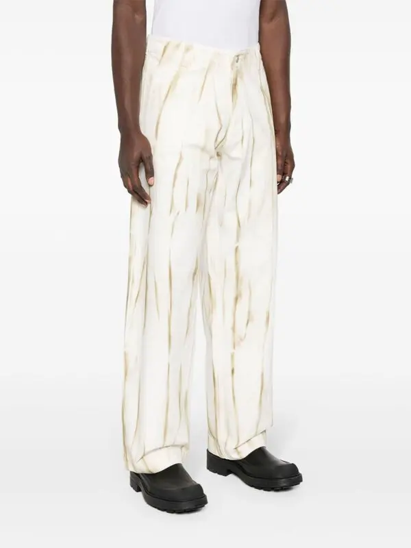 Emporio Armani Abstract-print Jeans