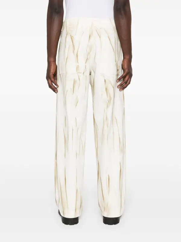 Emporio Armani Abstract-print Jeans