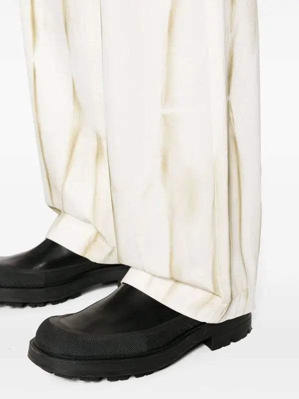 Emporio Armani Abstract-print Jeans