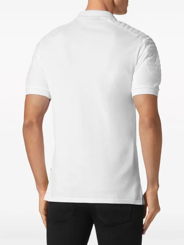 Philipp Plein Logo-appliqué Polo Shirt