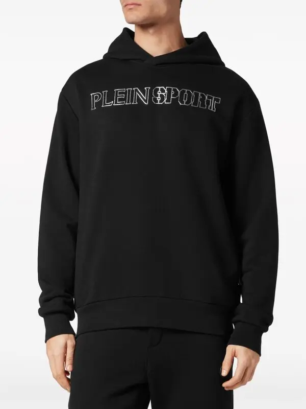 PLEIN SPORT Logo-print Hoodie