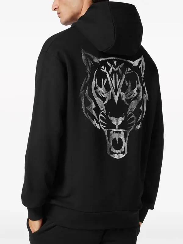 PLEIN SPORT Logo-print Hoodie