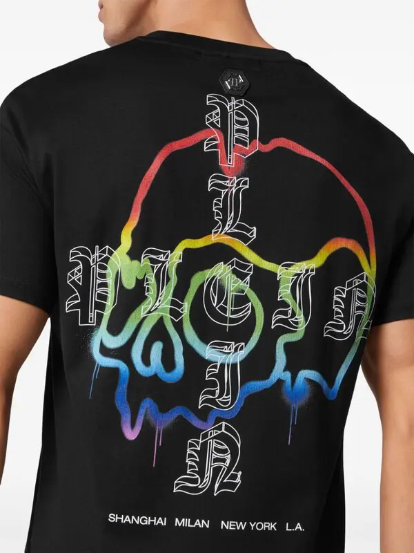 Philipp Plein Skull-print Cotton T-shirt