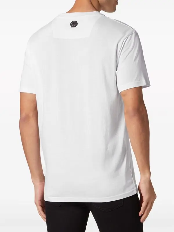 Philipp Plein Skeleton-print Cotton T-shirt