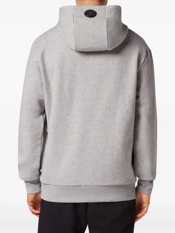 PLEIN SPORT Scratch Logo-print Hoodie